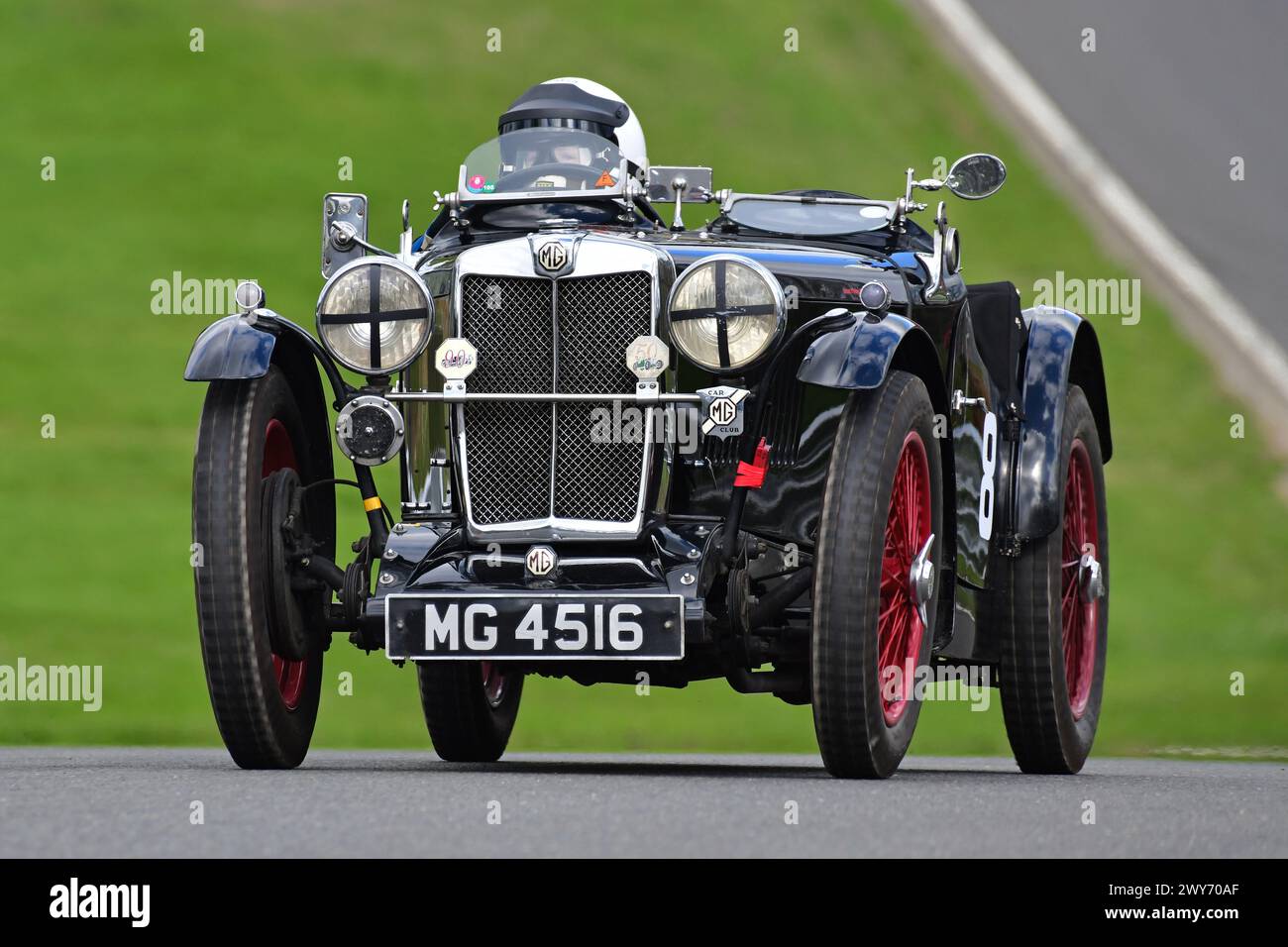 Rachel Holdsworth, MG PB, Triple M Racing, fifteen minutes of racing ...