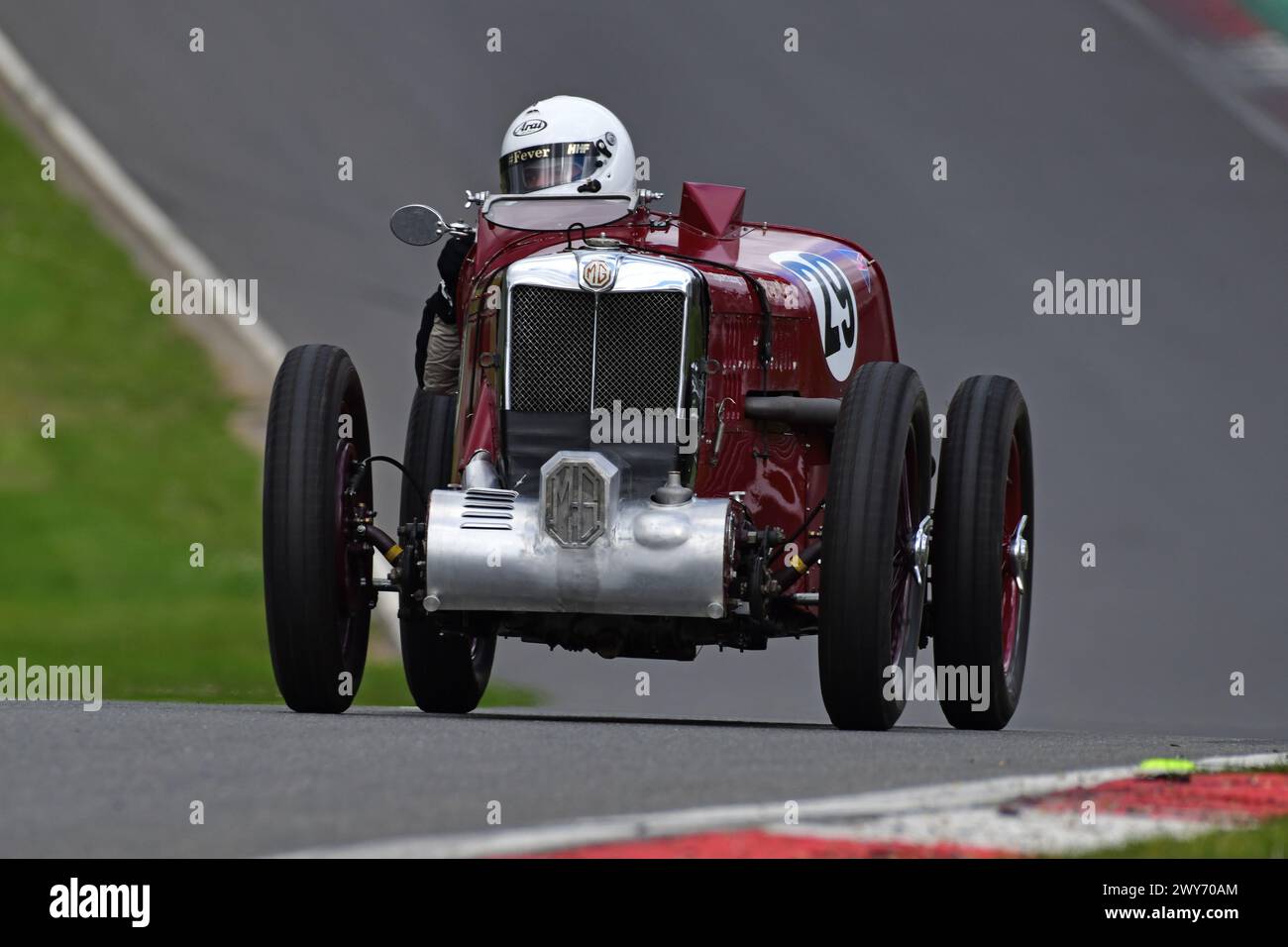 Charles Goddard, MG PA-PB, Triple M Racing, fifteen minutes of racing ...
