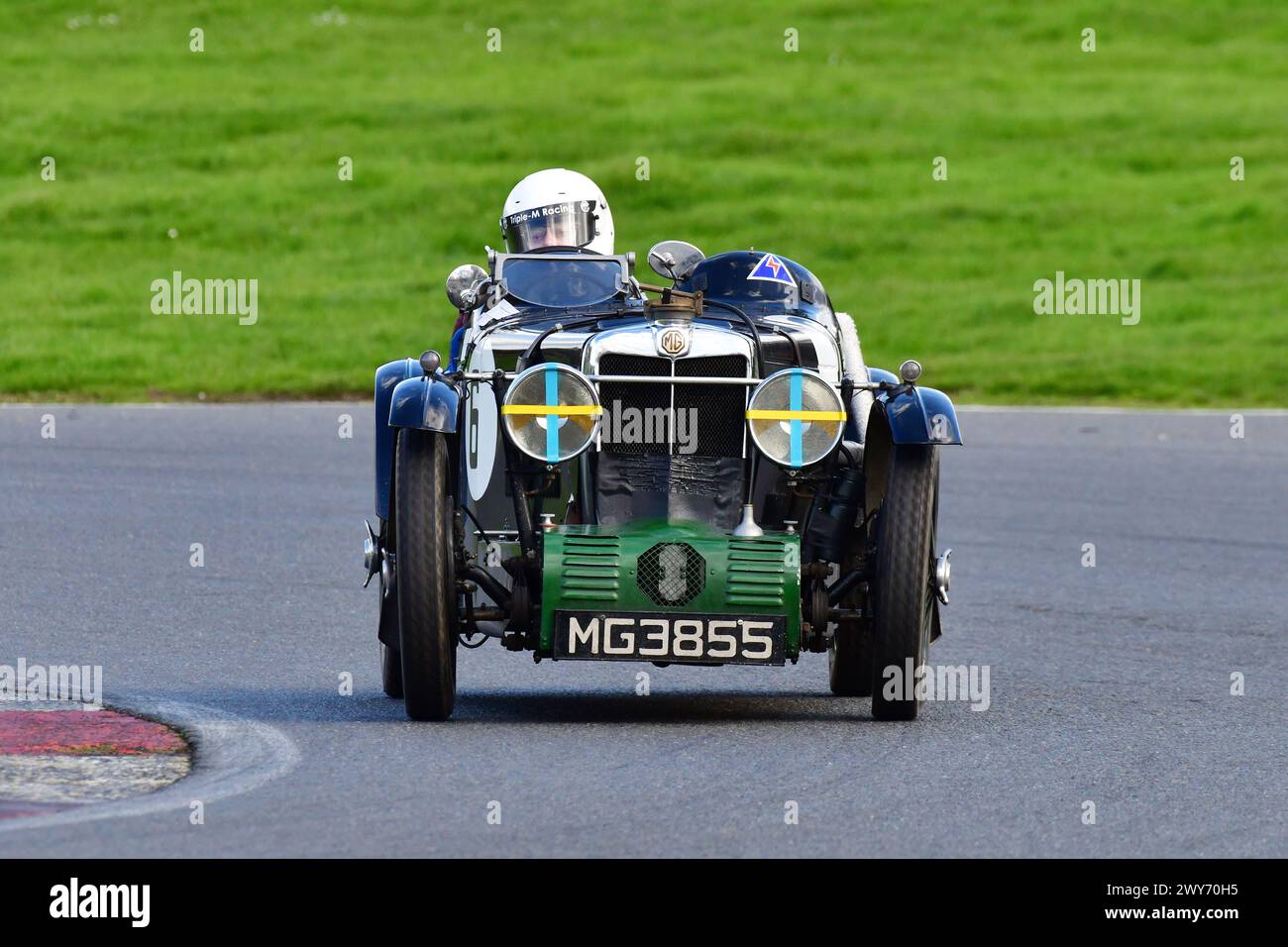 James Andrew Morland, MG P type, Triple M Racing, fifteen minutes of ...