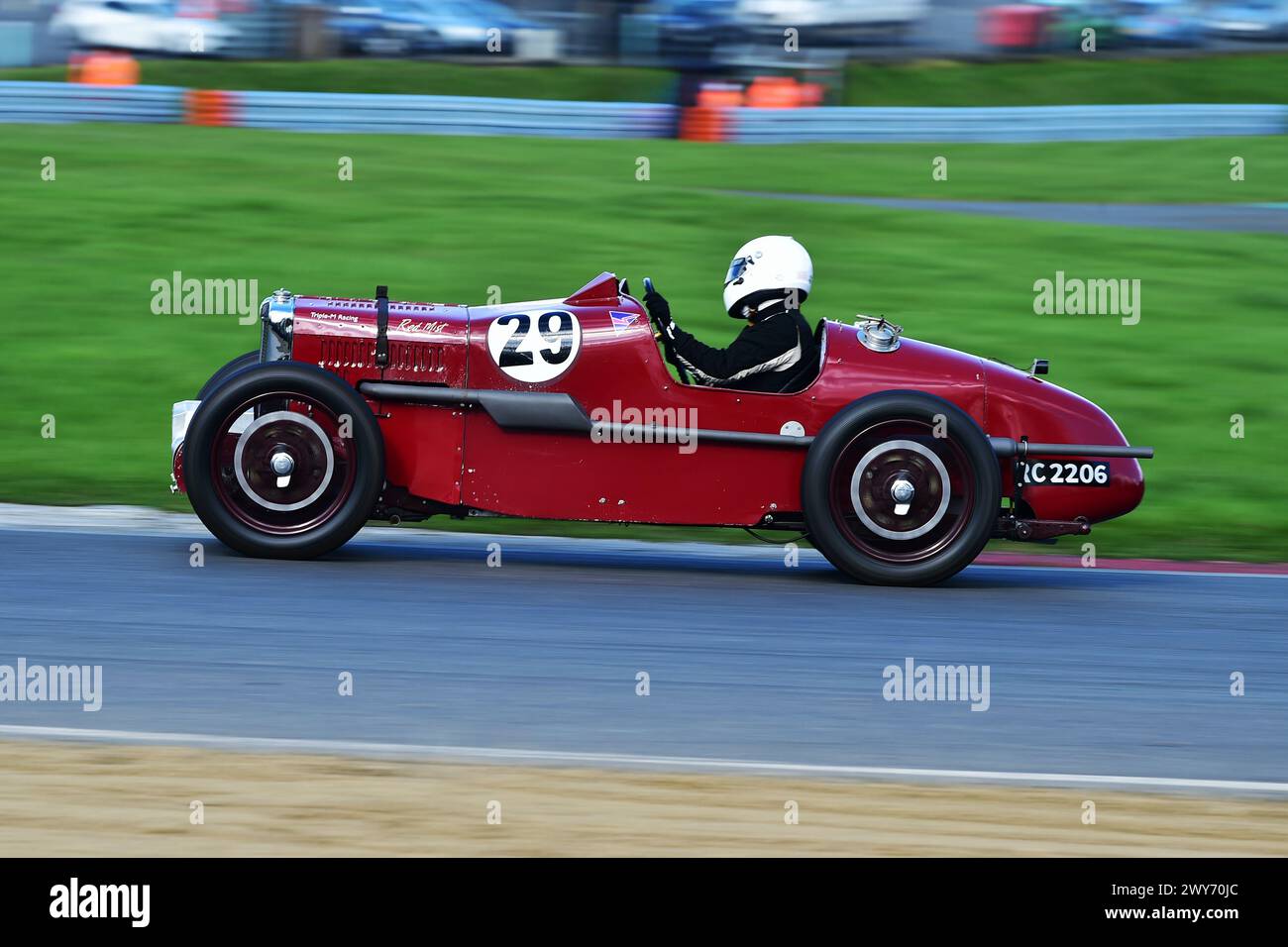 Charles Goddard, MG PA-PB, Triple M Racing, fifteen minutes of racing ...