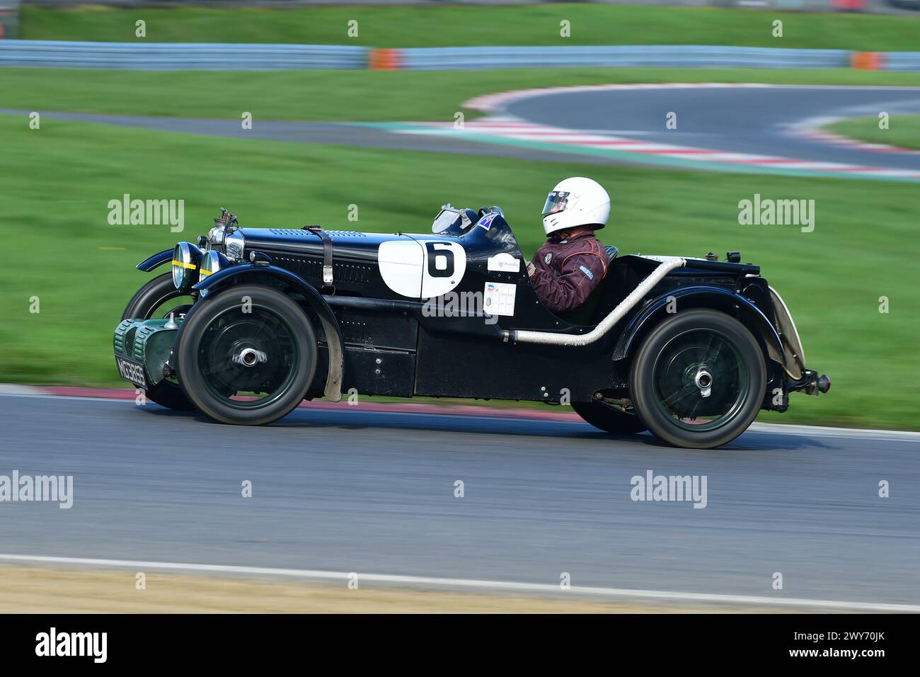 James Andrew Morland, MG P type, Triple M Racing, fifteen minutes of ...