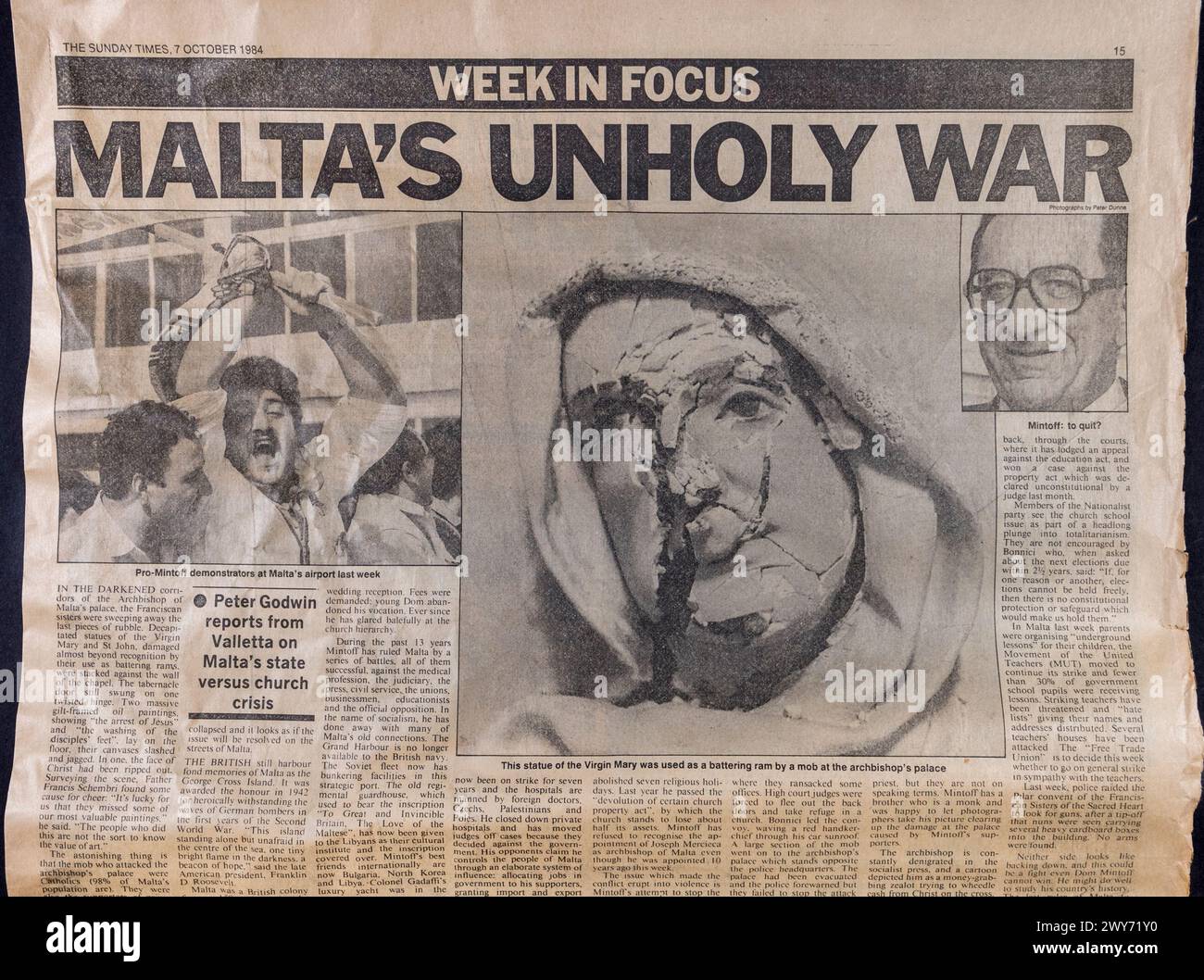 Unholy war hi-res stock photography and images - Alamy