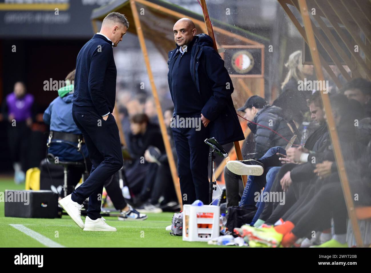 VOLENDAM - FC Volendam coach Regillio Simons during the Dutch ...