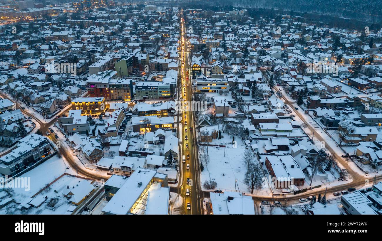 Drone photography city rush hi-res stock photography and images - Alamy