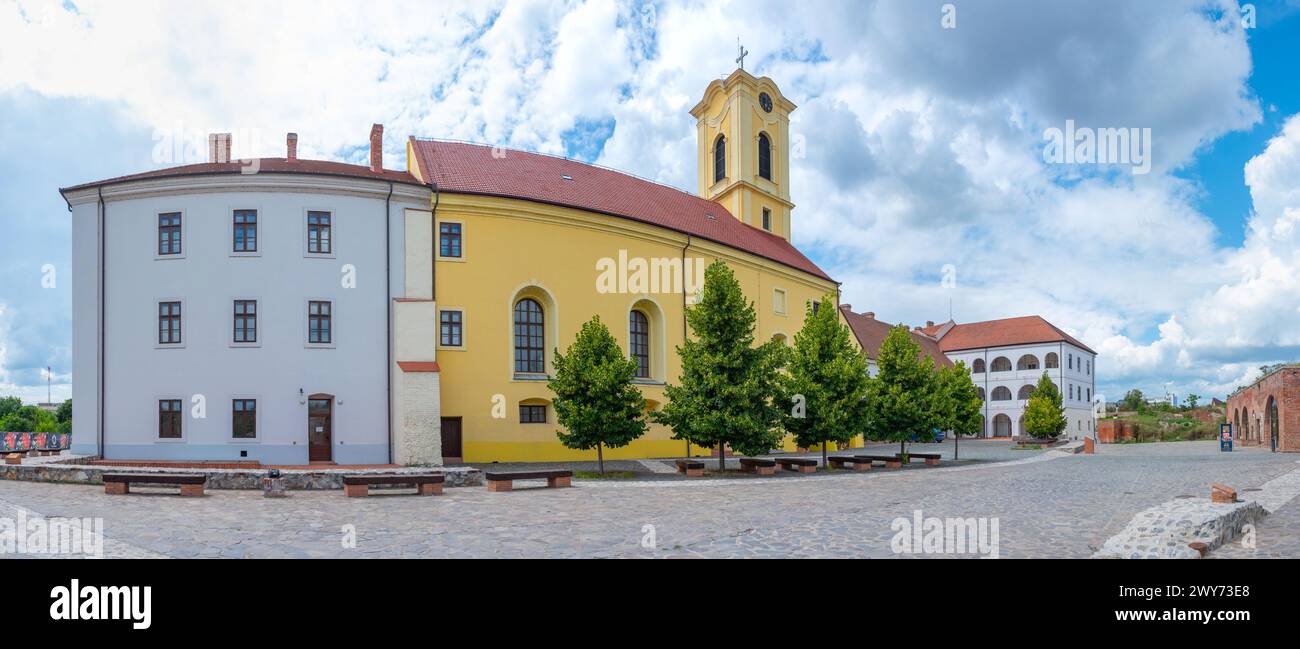 Courtyard of the Oradea fortress in Romania Stock Photo - Alamy