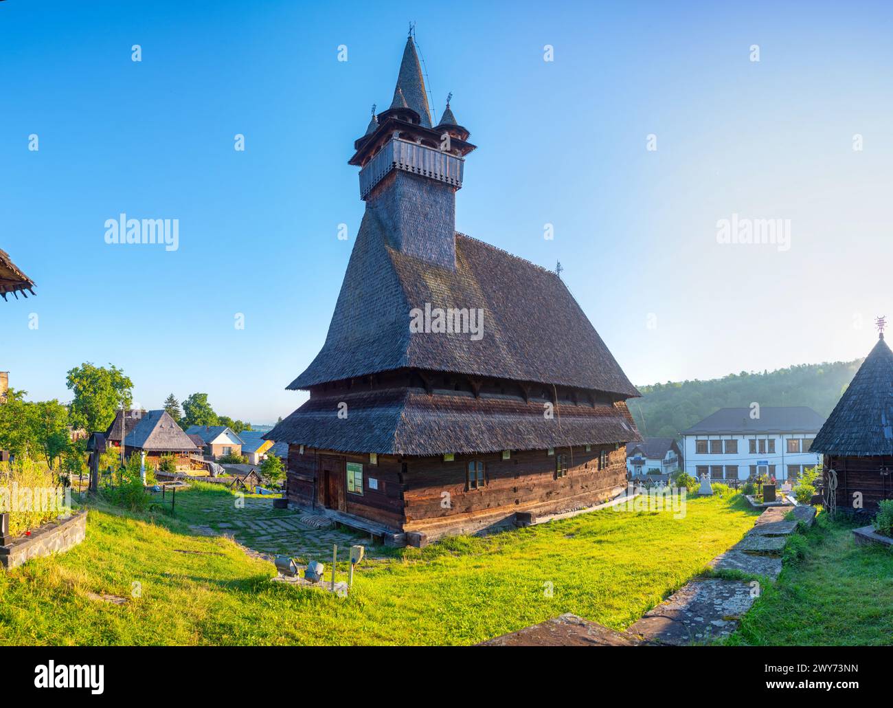 Church of St. Nicholas in Budesti, Romania Stock Photo - Alamy