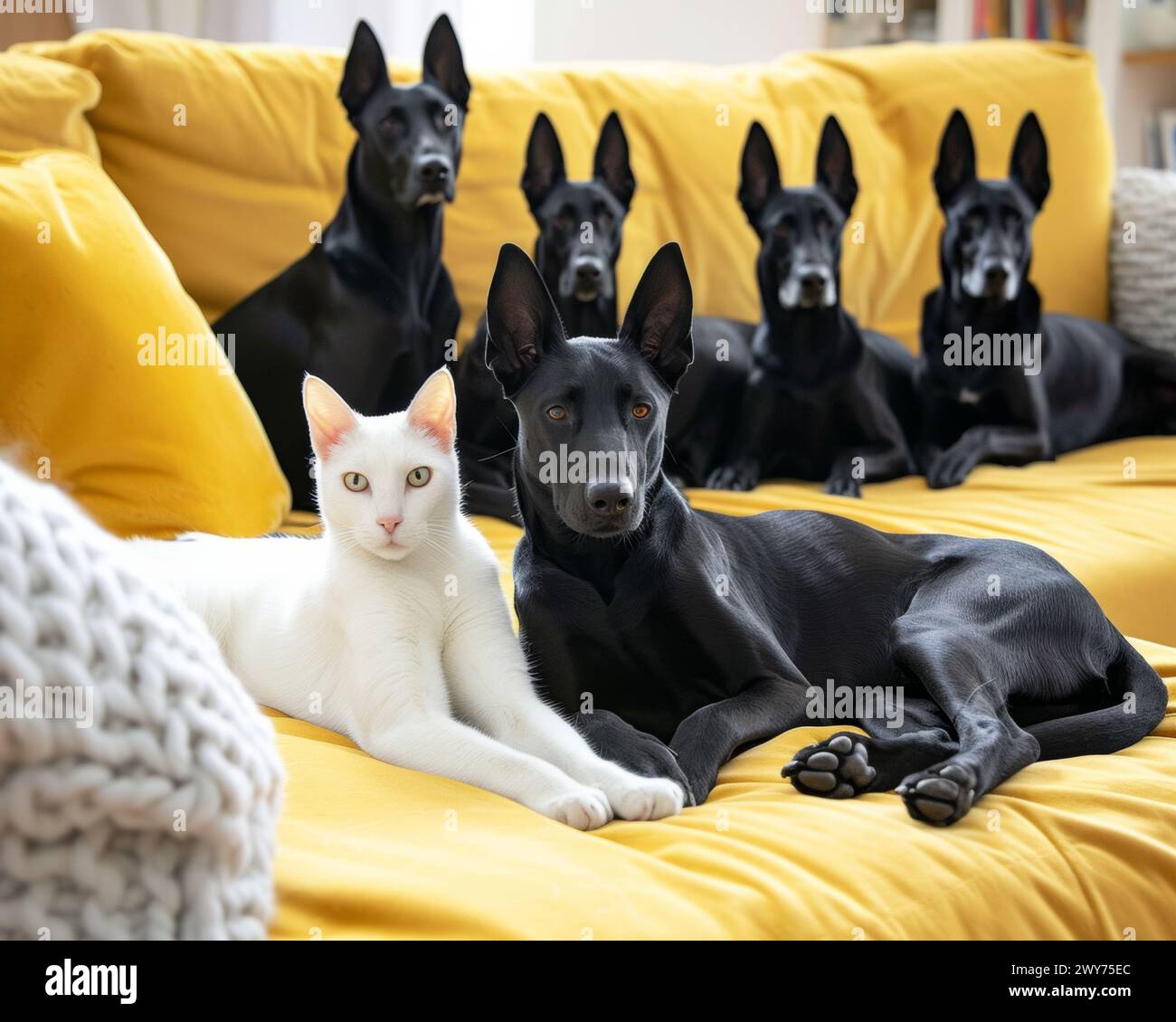 Mixed breeds together hi-res stock photography and images - Alamy