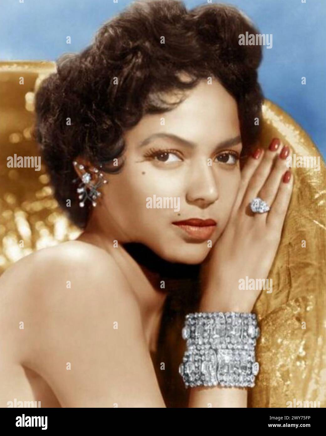 DOROTHY DANDRIDGE (1922-1965) American singer and film actress about ...