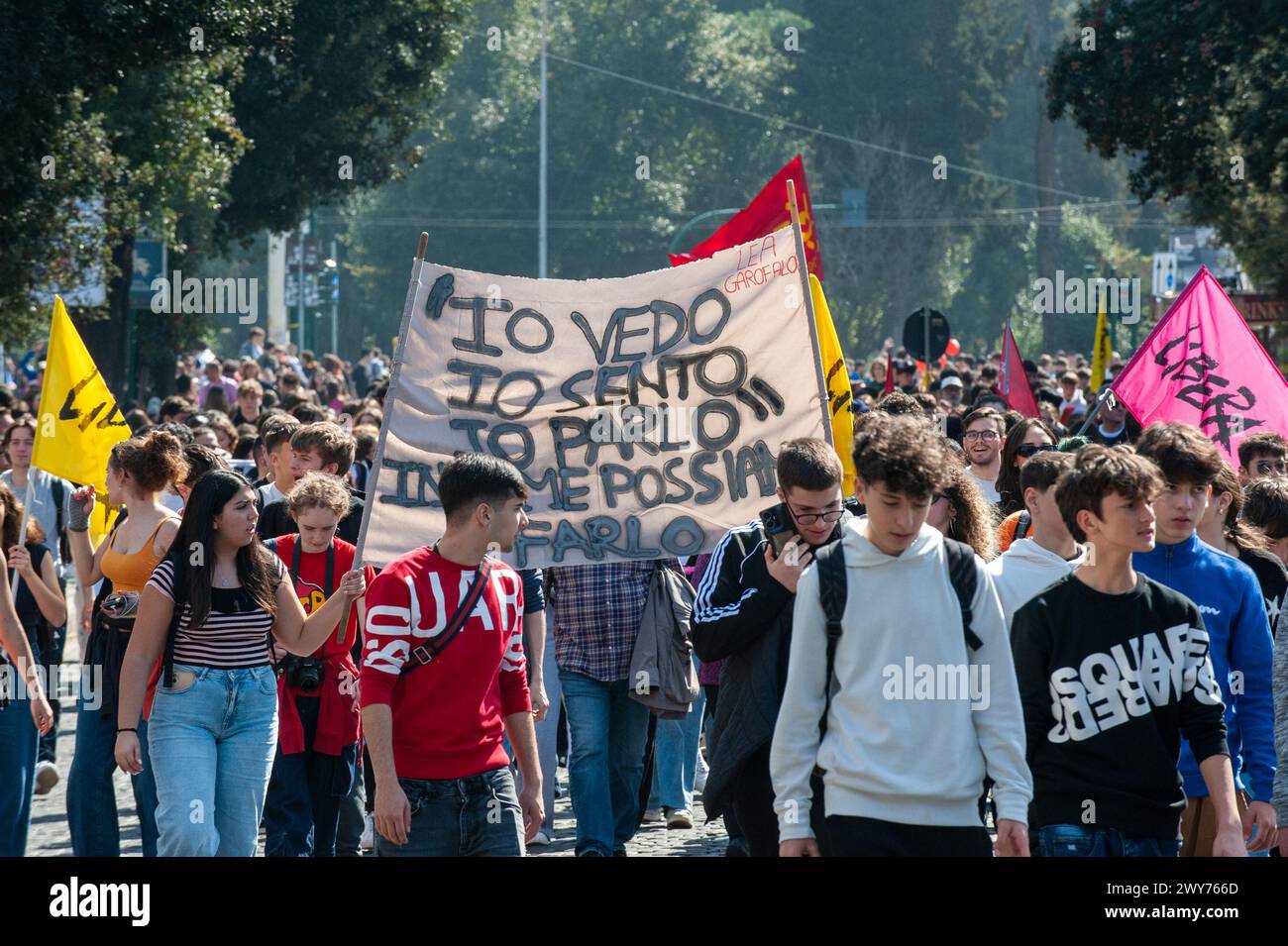March 21, 2024 - Rome, Italy: Memorial Day for the Innocent Victims of ...
