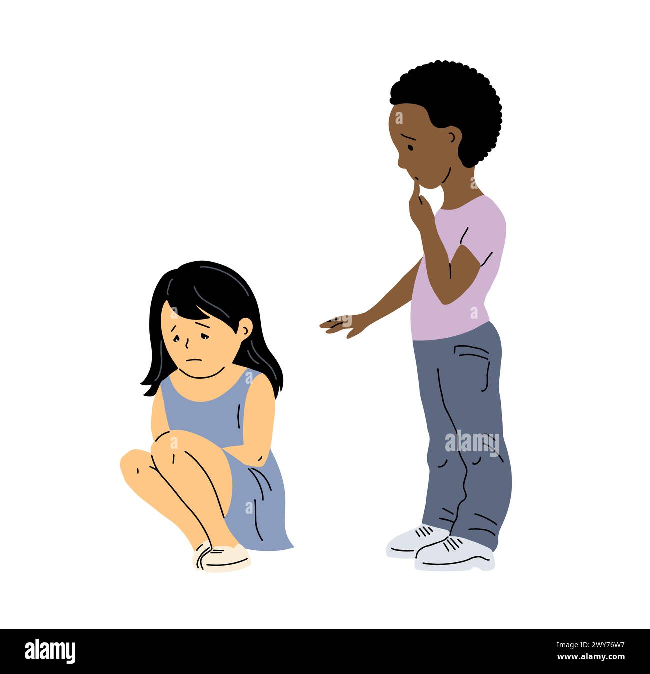 Offended people illustration hi-res stock photography and images - Alamy