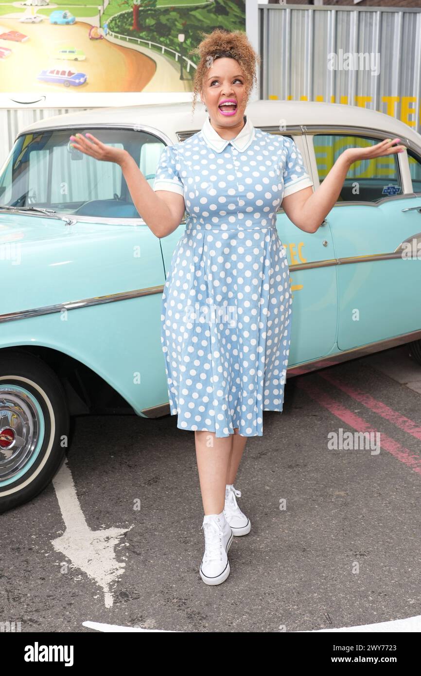 Pandora Christie arriving for a UK special screening of Fallout at the ...