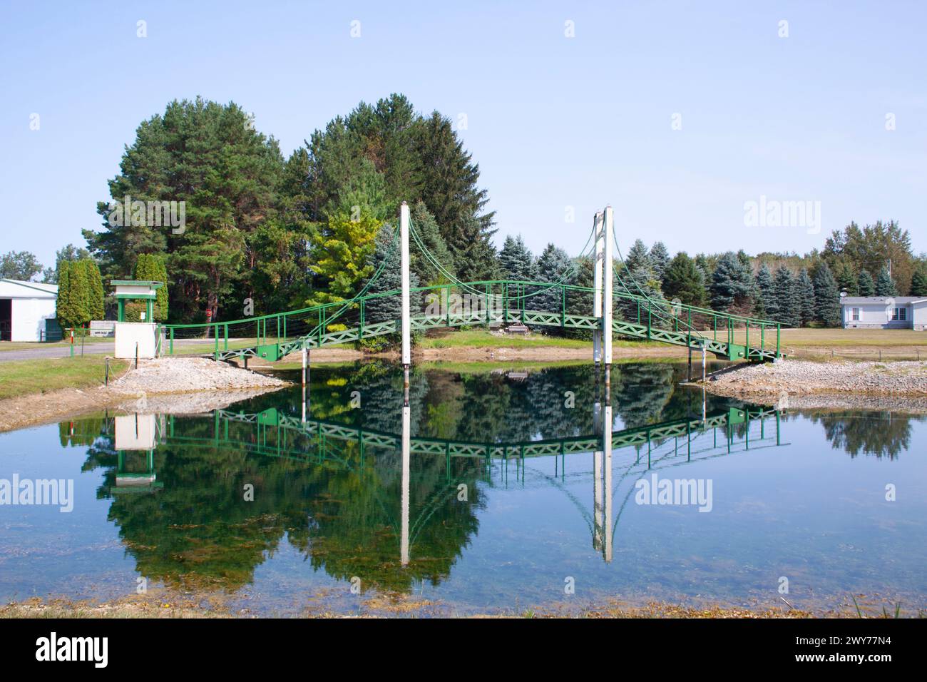 Michigan mini bridge hi-res stock photography and images - Alamy