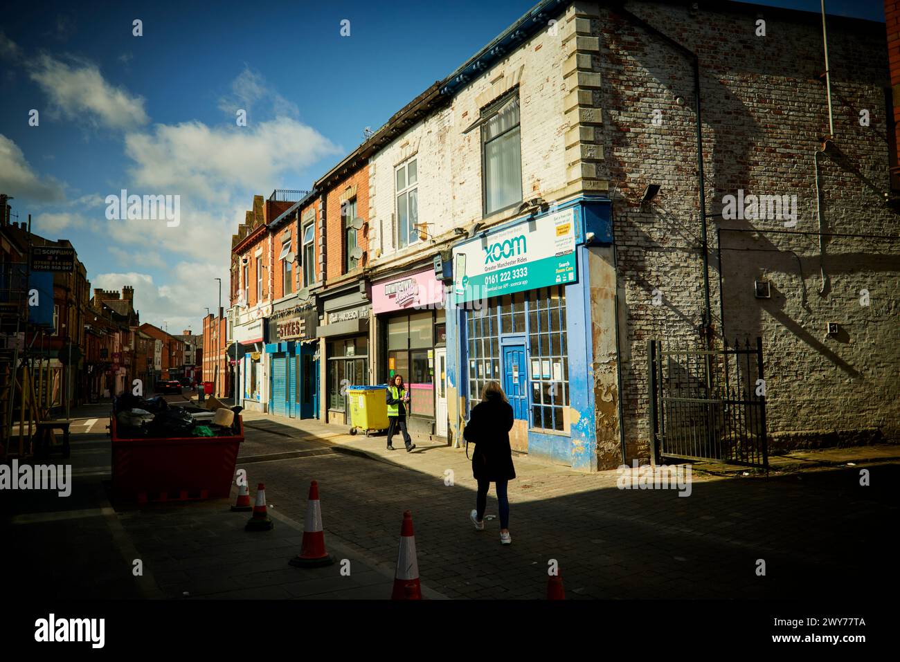 Stalybridge Market Street in the town centre Stock Photo - Alamy
