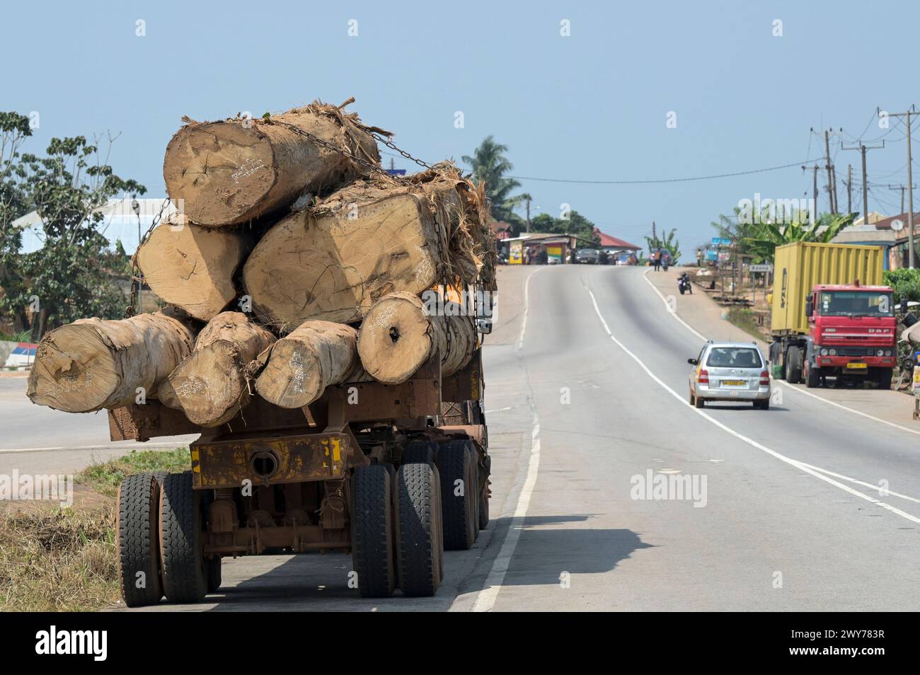Highway export transport africa hi-res stock photography and images - Alamy