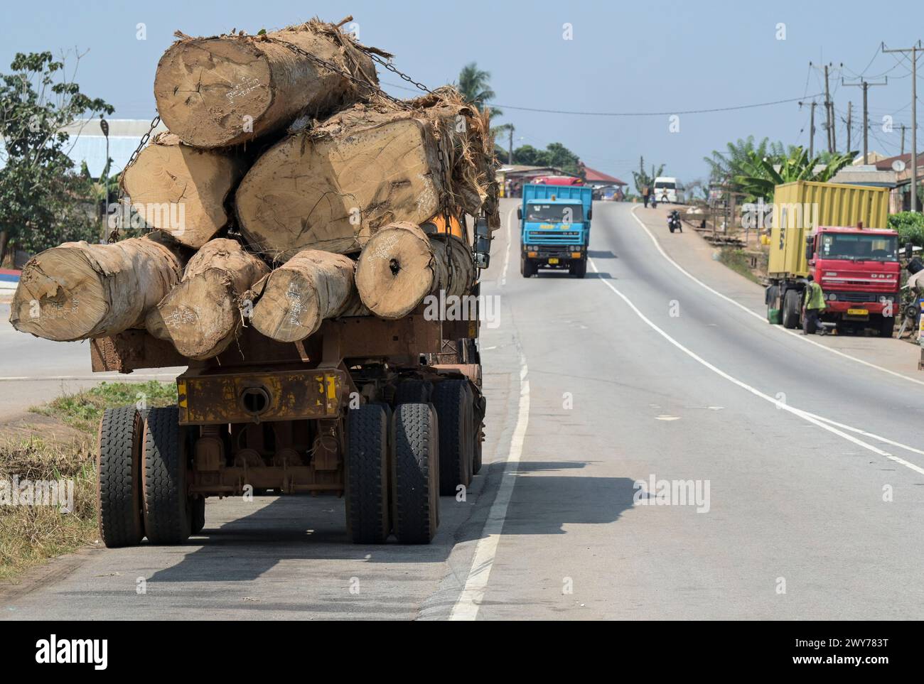 Highway export transport africa hi-res stock photography and images - Alamy