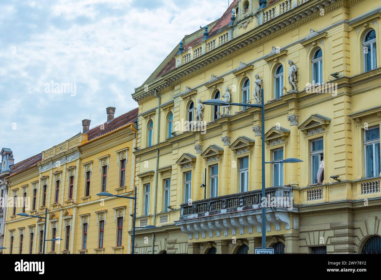 Historical house in Serbian town Zrenjanin Stock Photo - Alamy