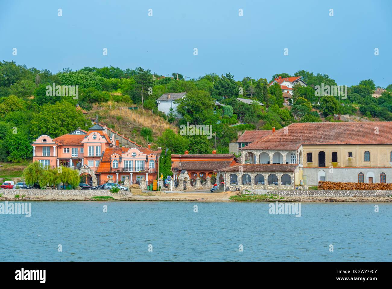 Ram village at riverside of Danube in Serbia Stock Photo - Alamy