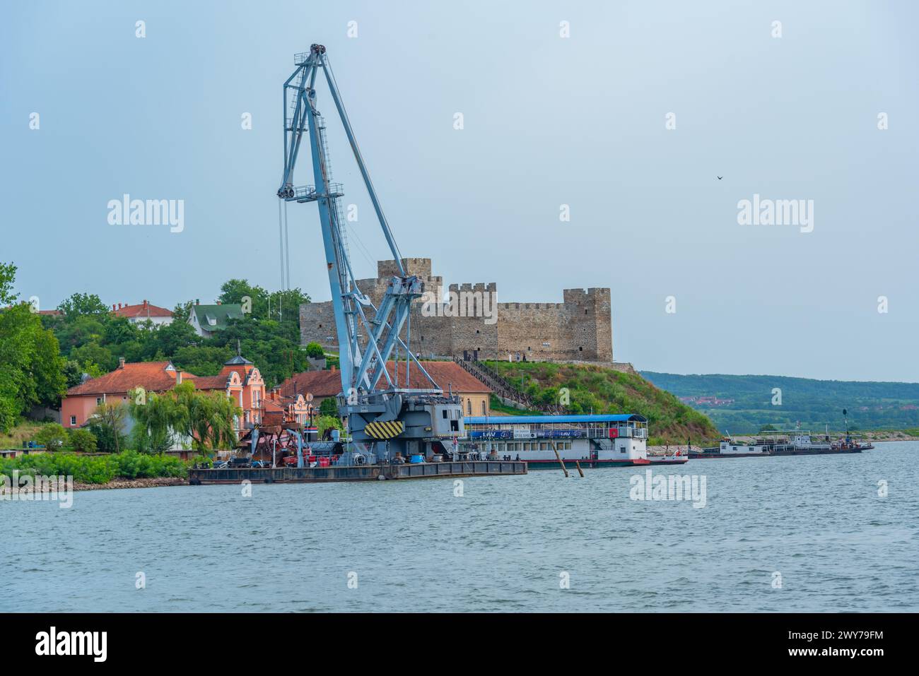 Ram village at riverside of Danube in Serbia Stock Photo - Alamy
