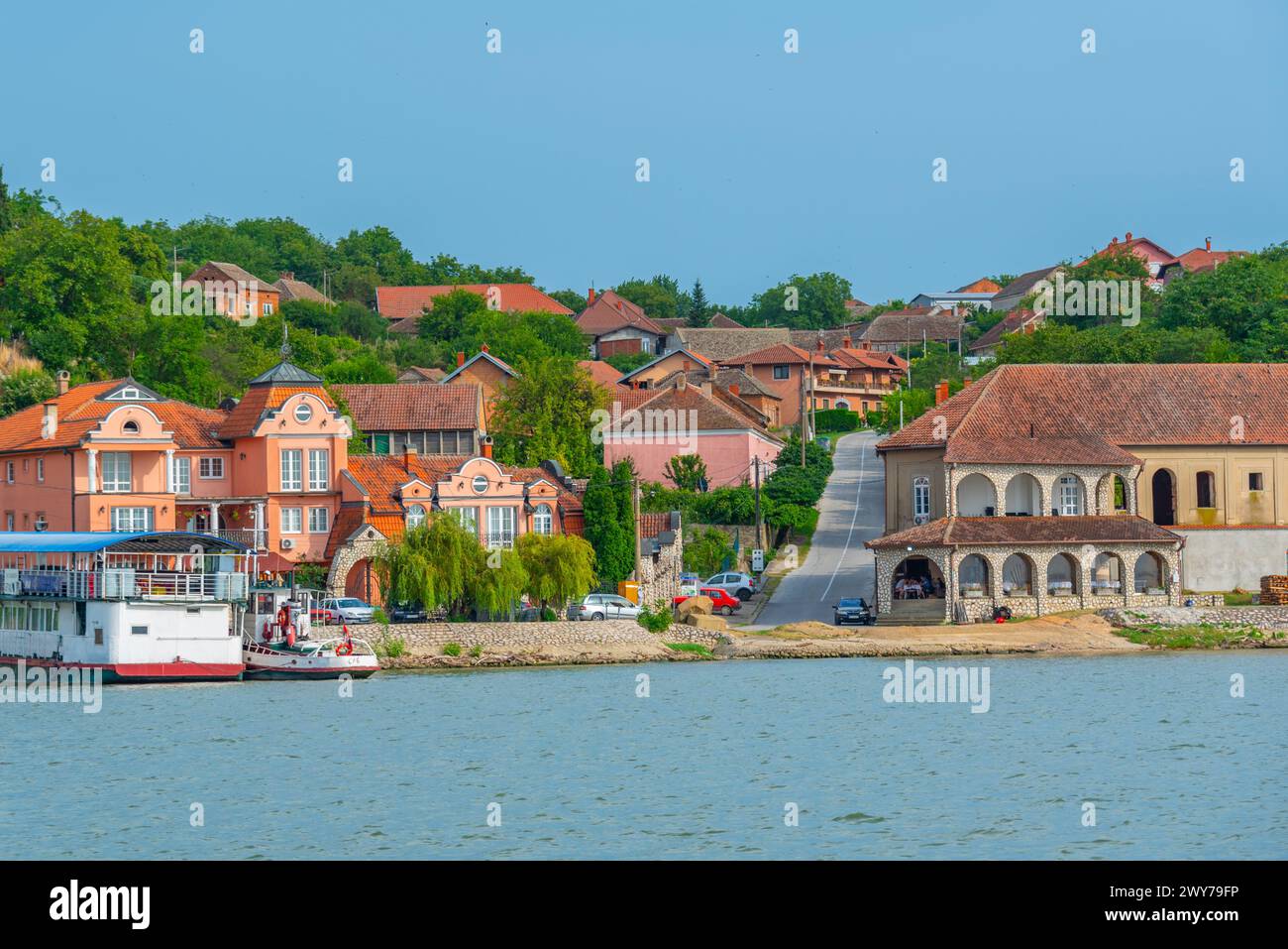 Ram village at riverside of Danube in Serbia Stock Photo - Alamy