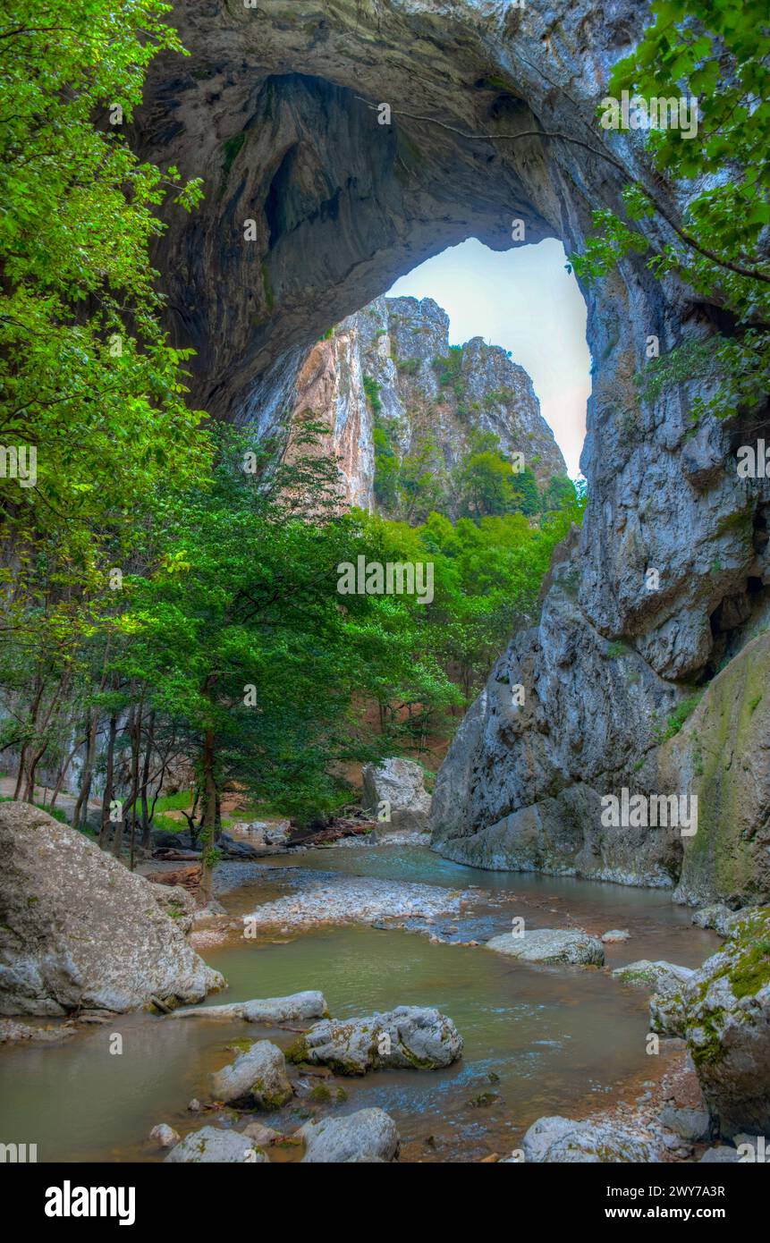 Natural landscape of Vratna gates in Serbia Stock Photo - Alamy