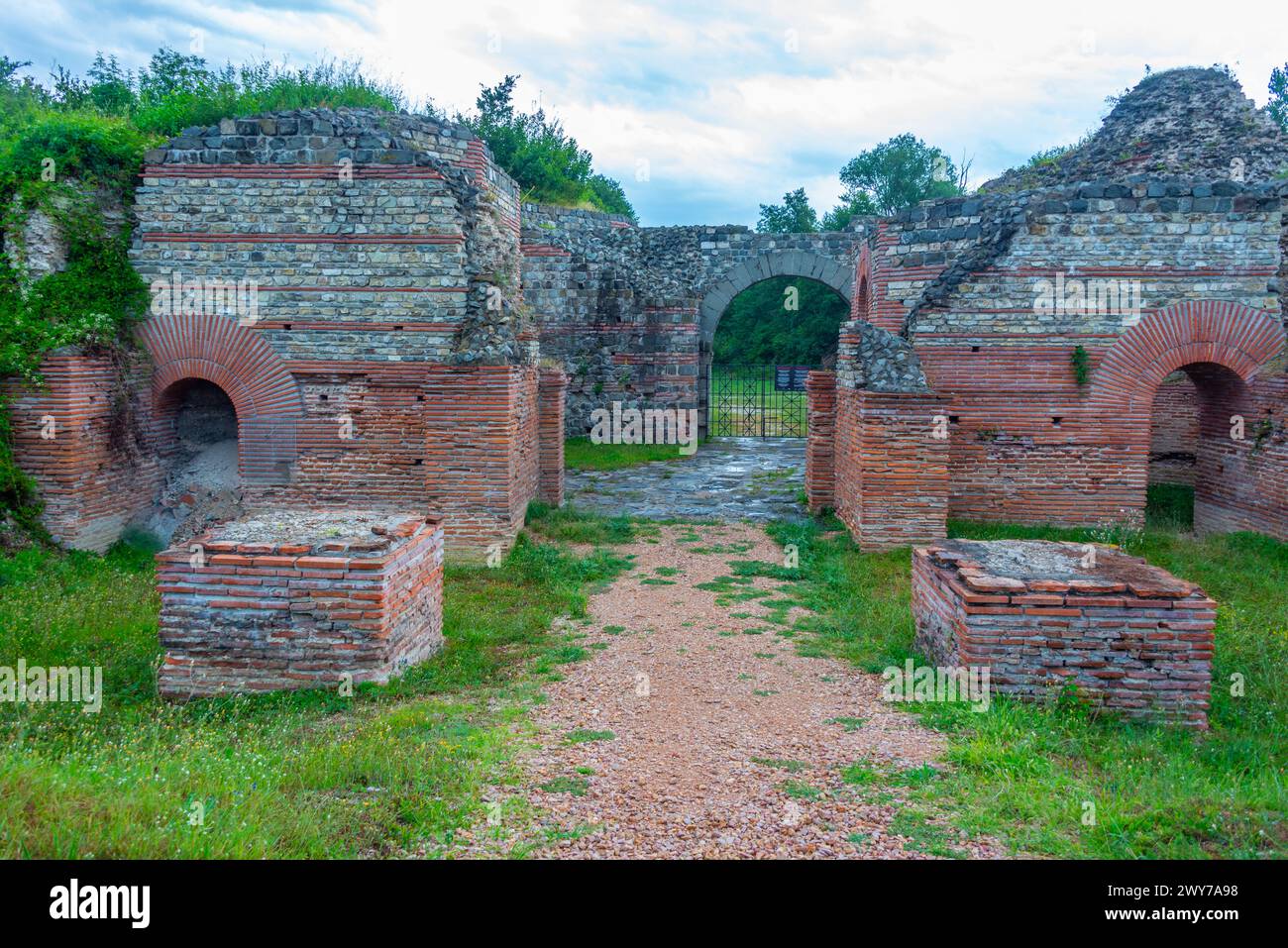 Felix Romuliana ancient roman site in Serbia Stock Photo - Alamy