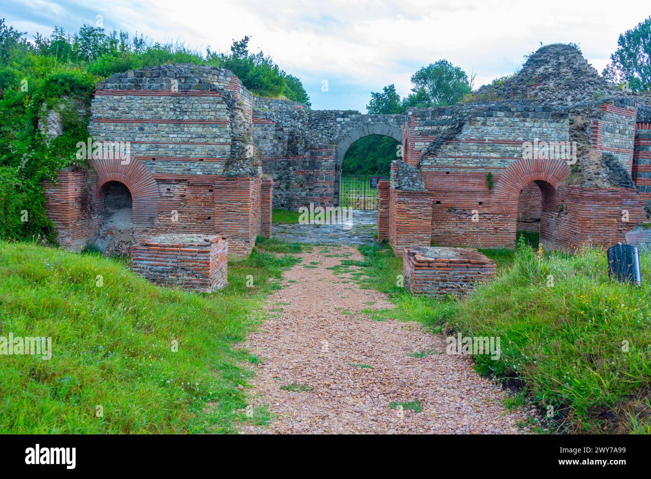 Felix Romuliana ancient roman site in Serbia Stock Photo - Alamy