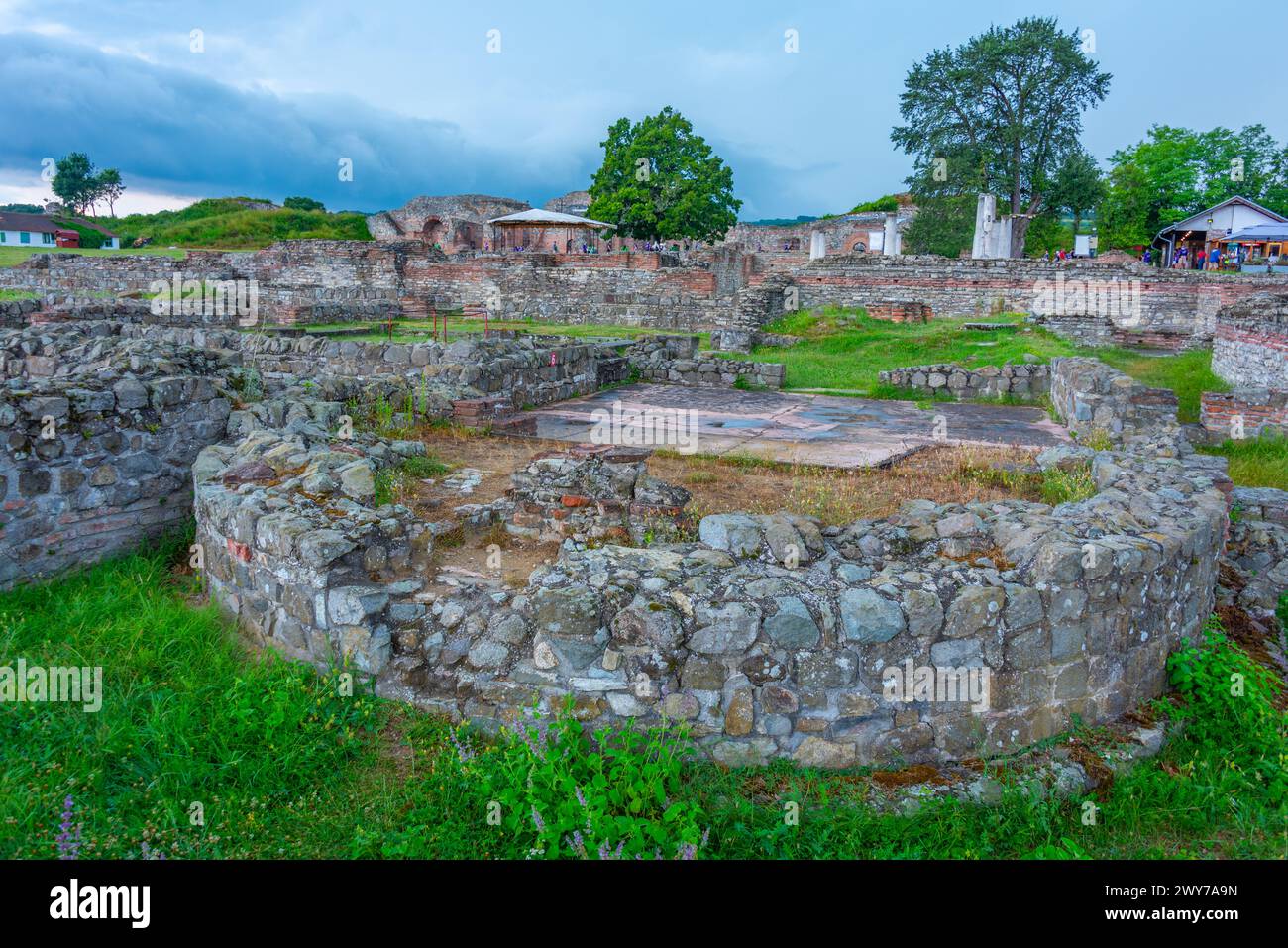 Felix Romuliana ancient roman site in Serbia Stock Photo - Alamy
