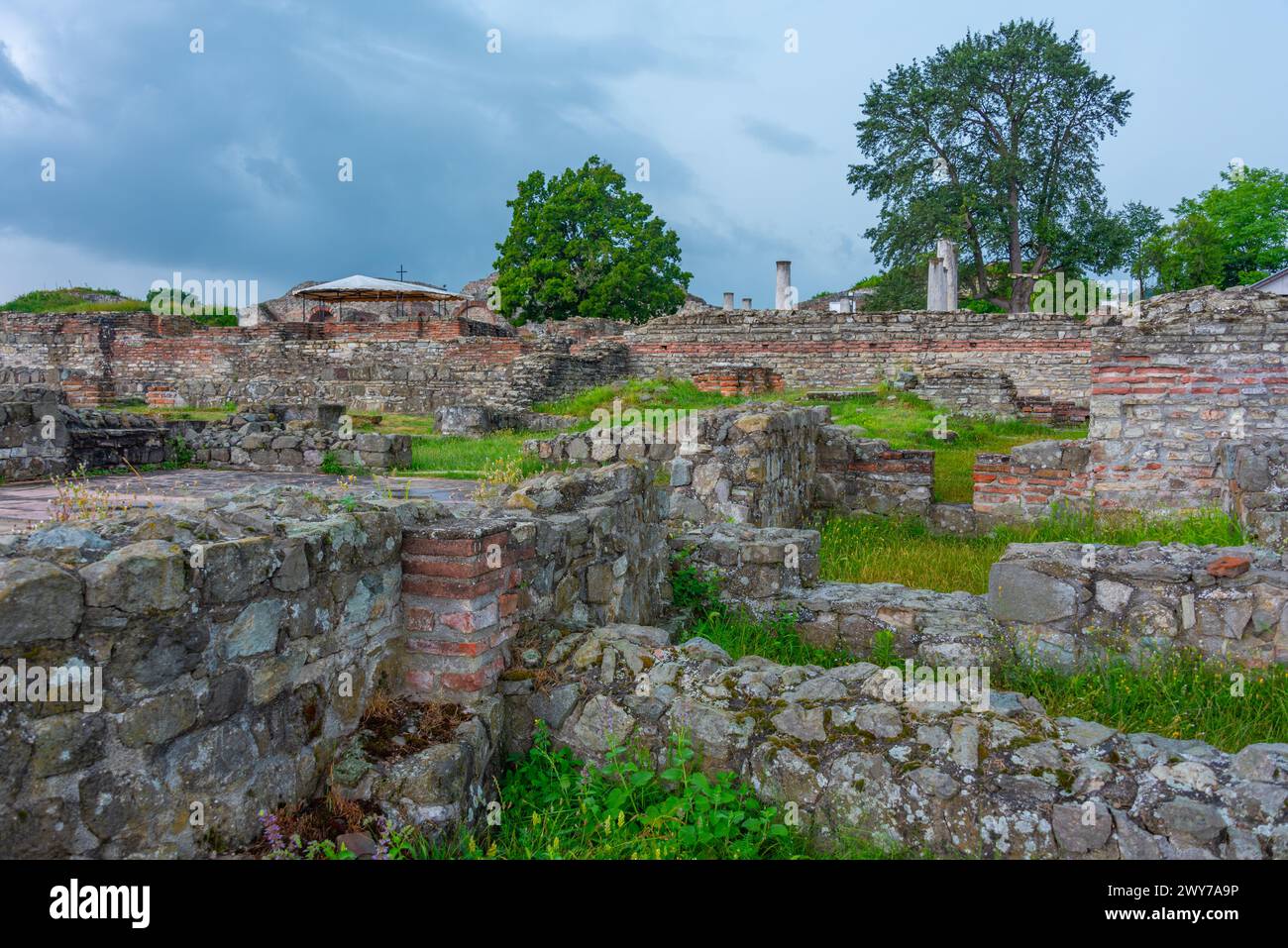 Felix Romuliana ancient roman site in Serbia Stock Photo - Alamy