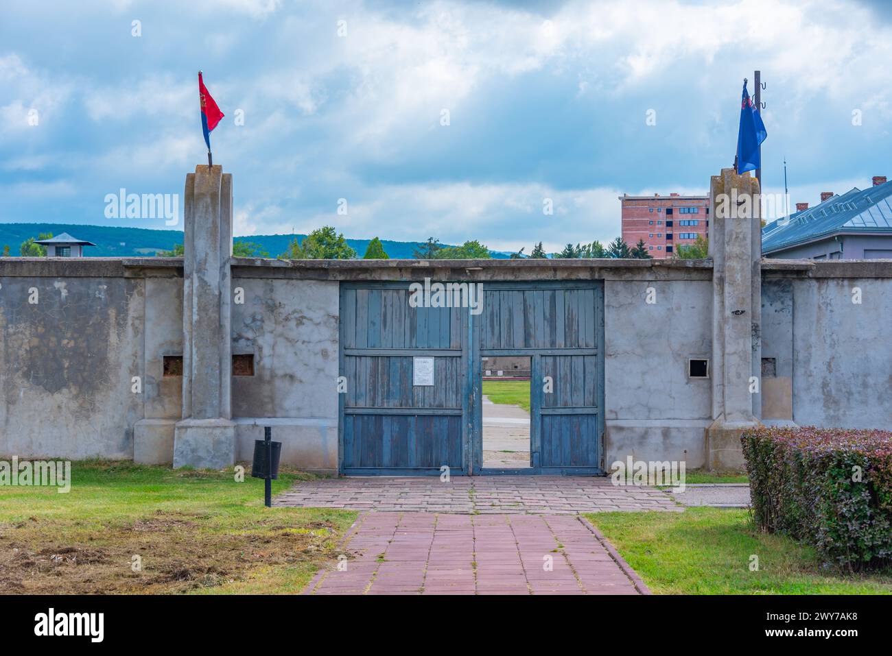 Red Cross concentration camp in Nis, Serbia Stock Photo - Alamy
