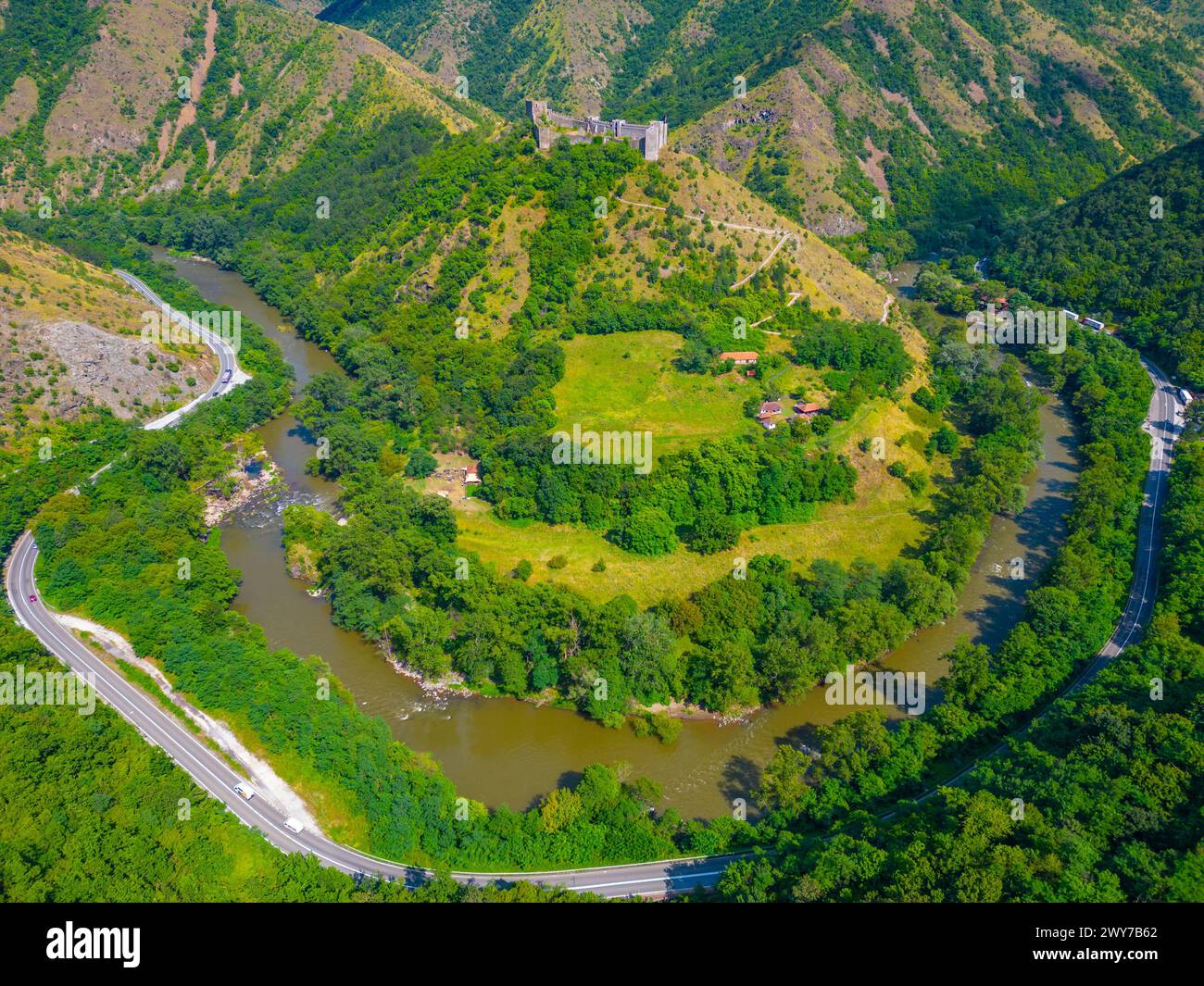 Maglic castle ancient fortress hi-res stock photography and images - Alamy