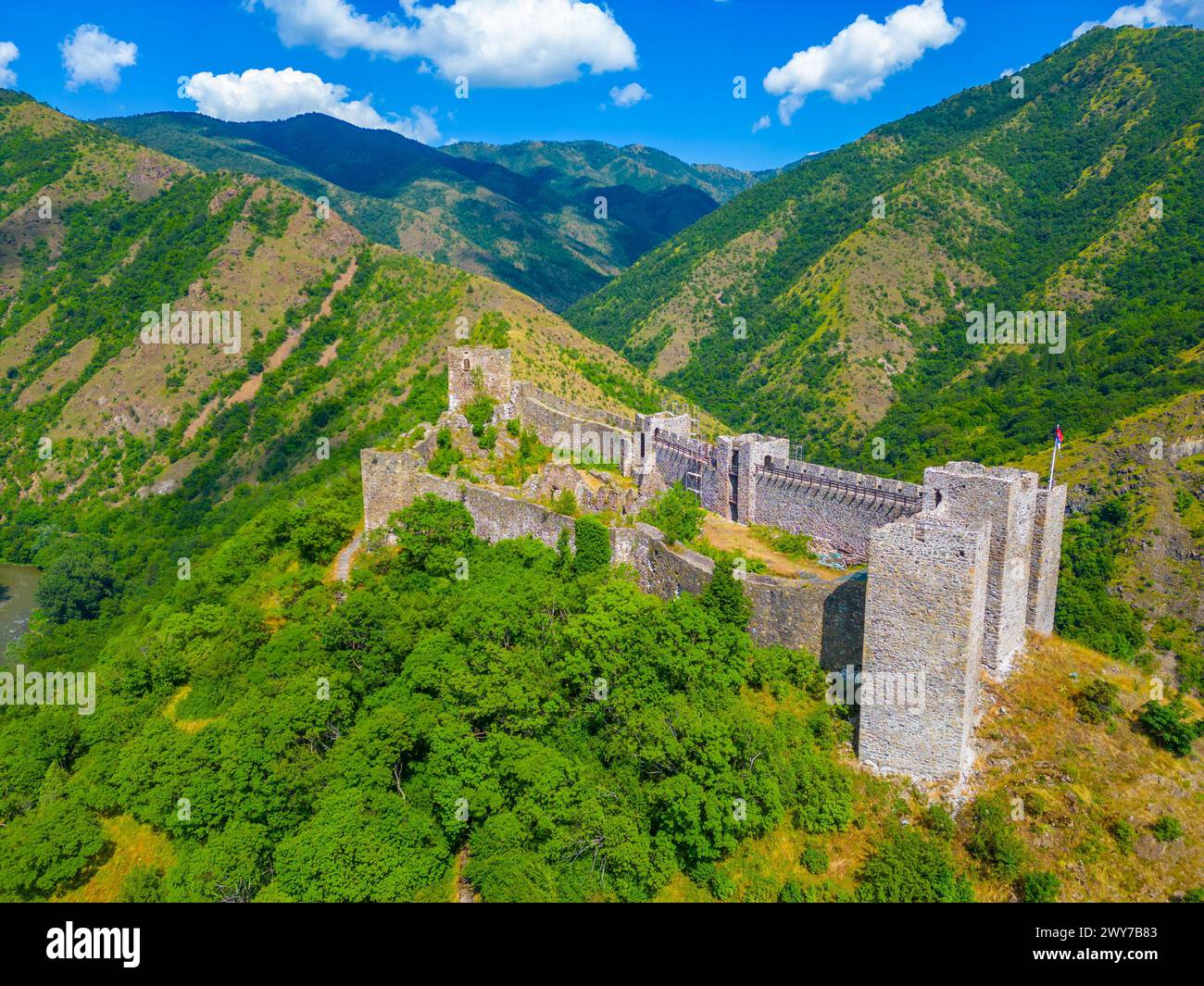 Maglic castle ancient fortress hi-res stock photography and images - Alamy