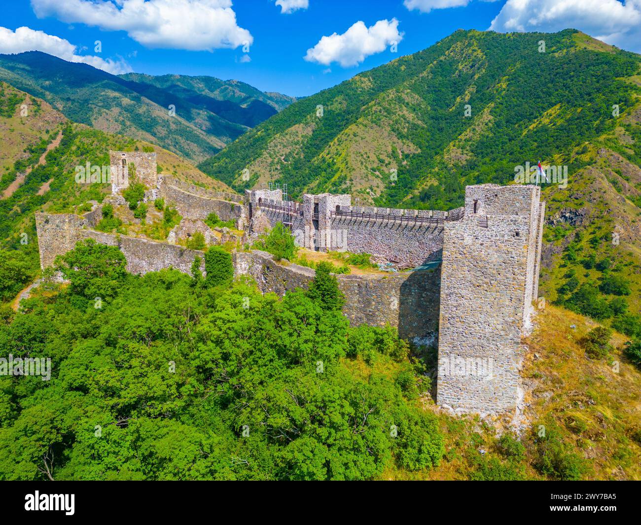 Maglic castle ancient fortress hi-res stock photography and images - Alamy
