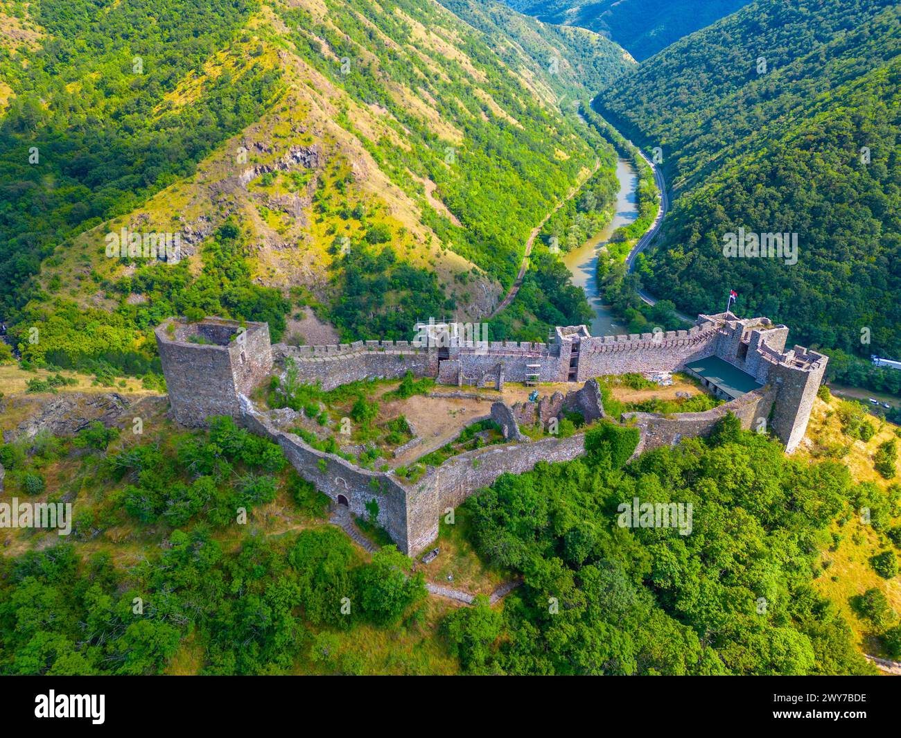Maglic fortress hi-res stock photography and images - Alamy