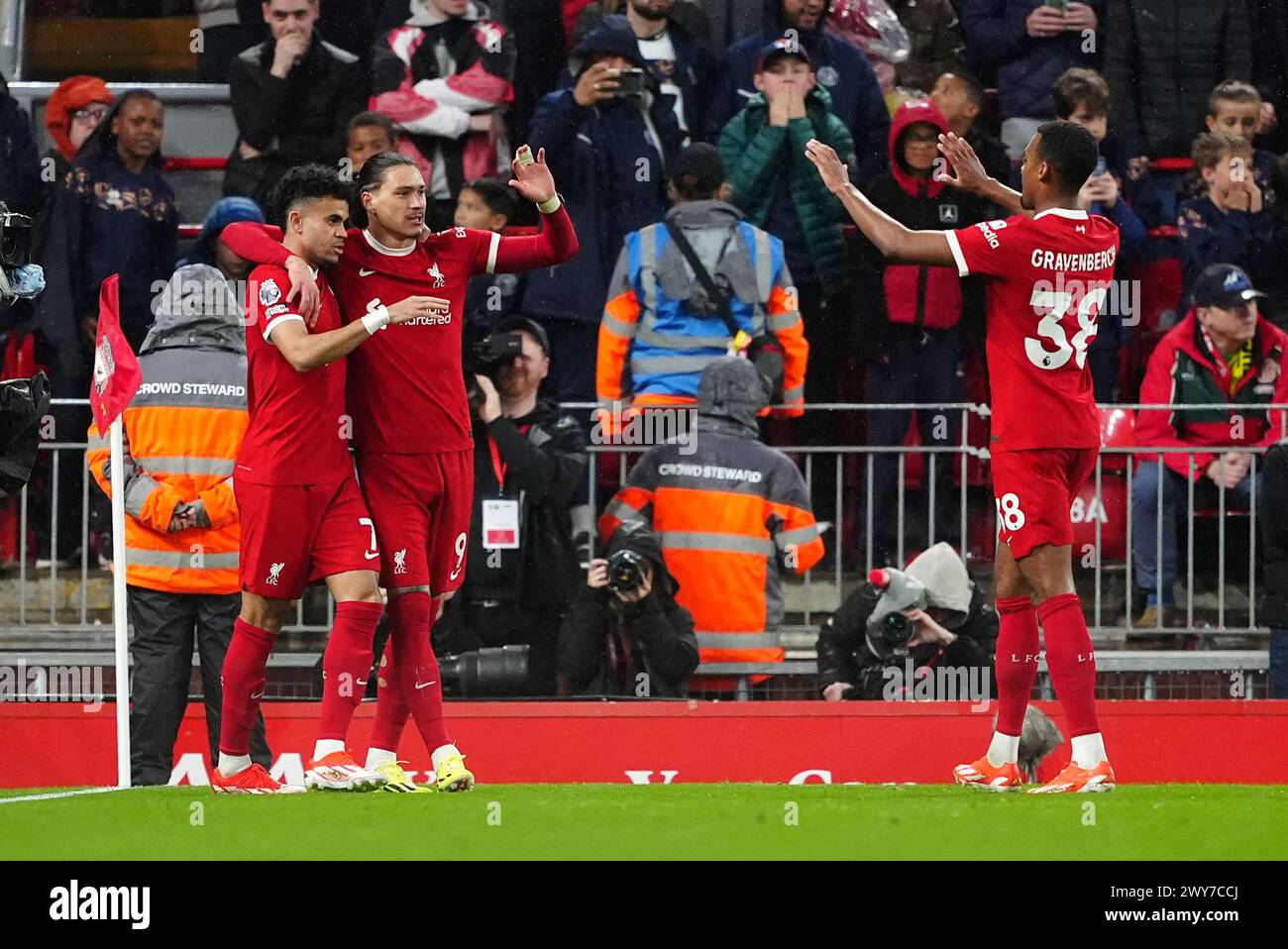 Liverpools luis diaz ryan hi-res stock photography and images - Alamy