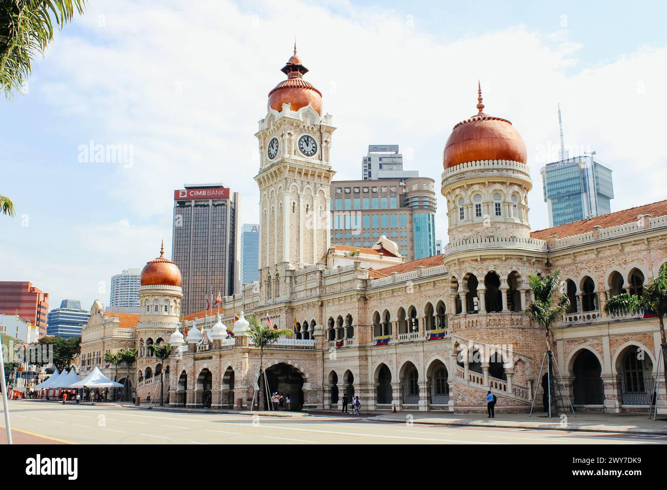 Kuala Lumpur- MEI 23, 2023: The Sultan Abdul Samad building is located ...