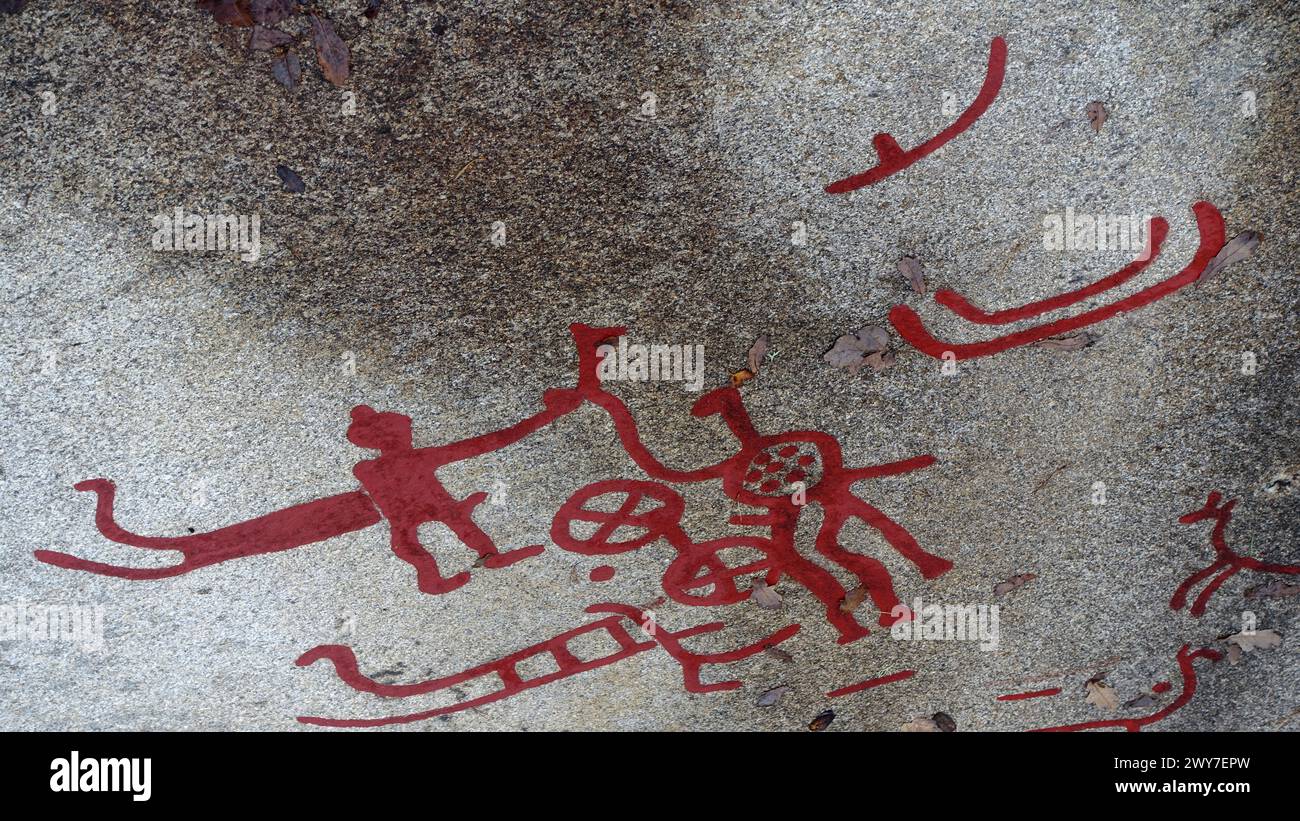 Tanum rock carvings sweden hi-res stock photography and images - Alamy