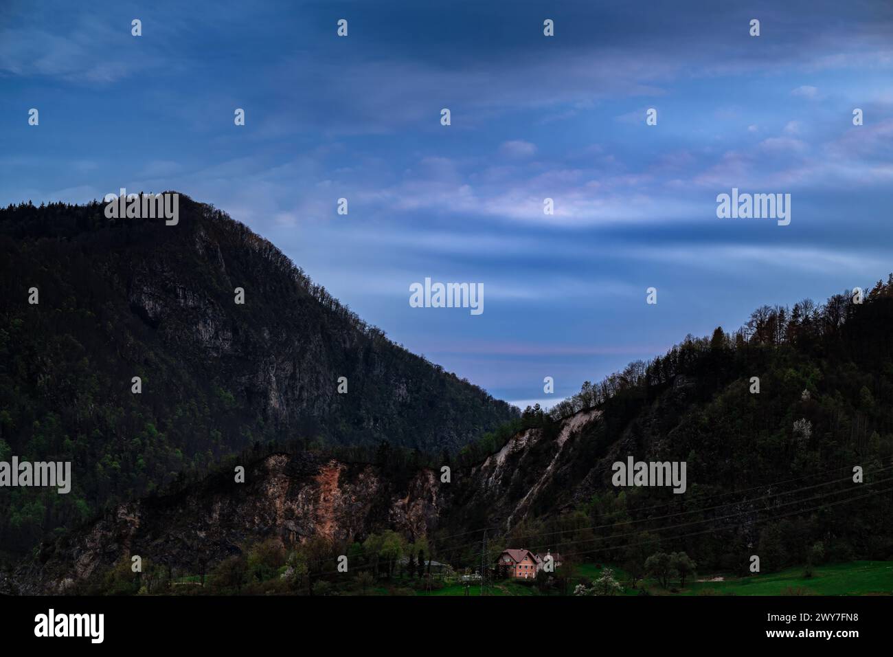 Top view dawn hi-res stock photography and images - Alamy