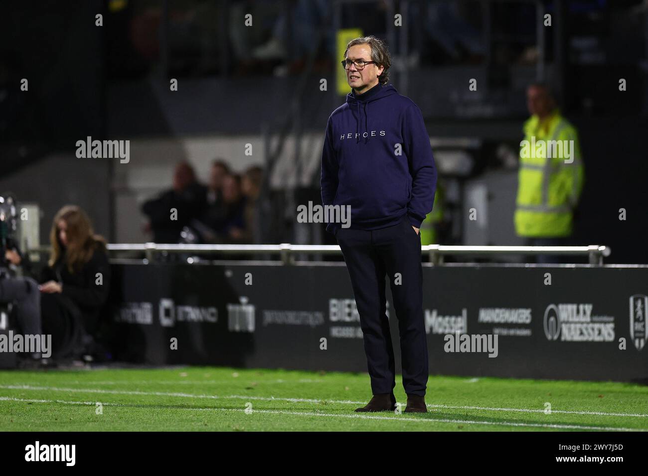 Waalwijk, Netherlands. 04th Apr, 2024. WAALWIJK, Mandemakers Stadium ...