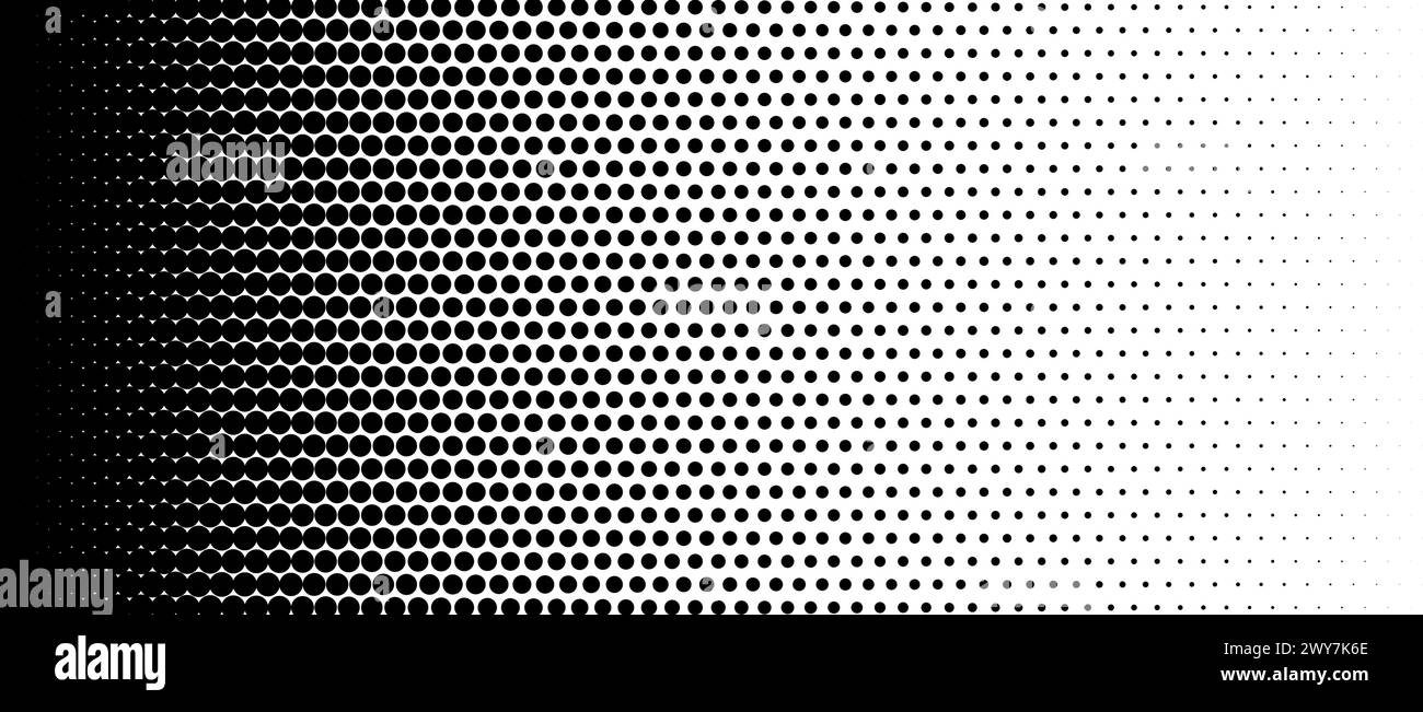 Abstract monochrome grunge halftone pattern. Vector illustration Stock ...