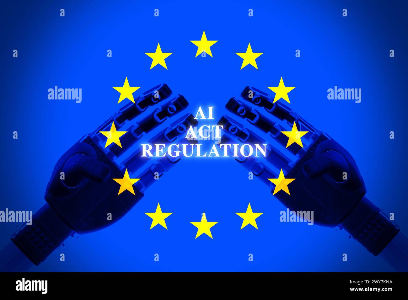 Concept of the EU recently adopted the AI Act, ushering in new ...