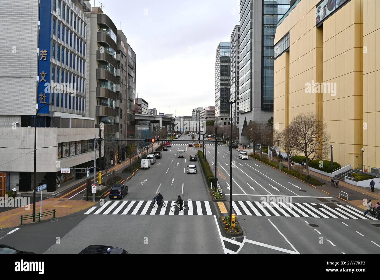 Sotobori dori avenue near the Tokyo Dome – Koraku, Bunkyo City, Tokyo ...