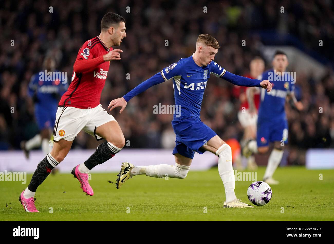 Cole palmer chelsea manchester united hi-res stock photography and ...