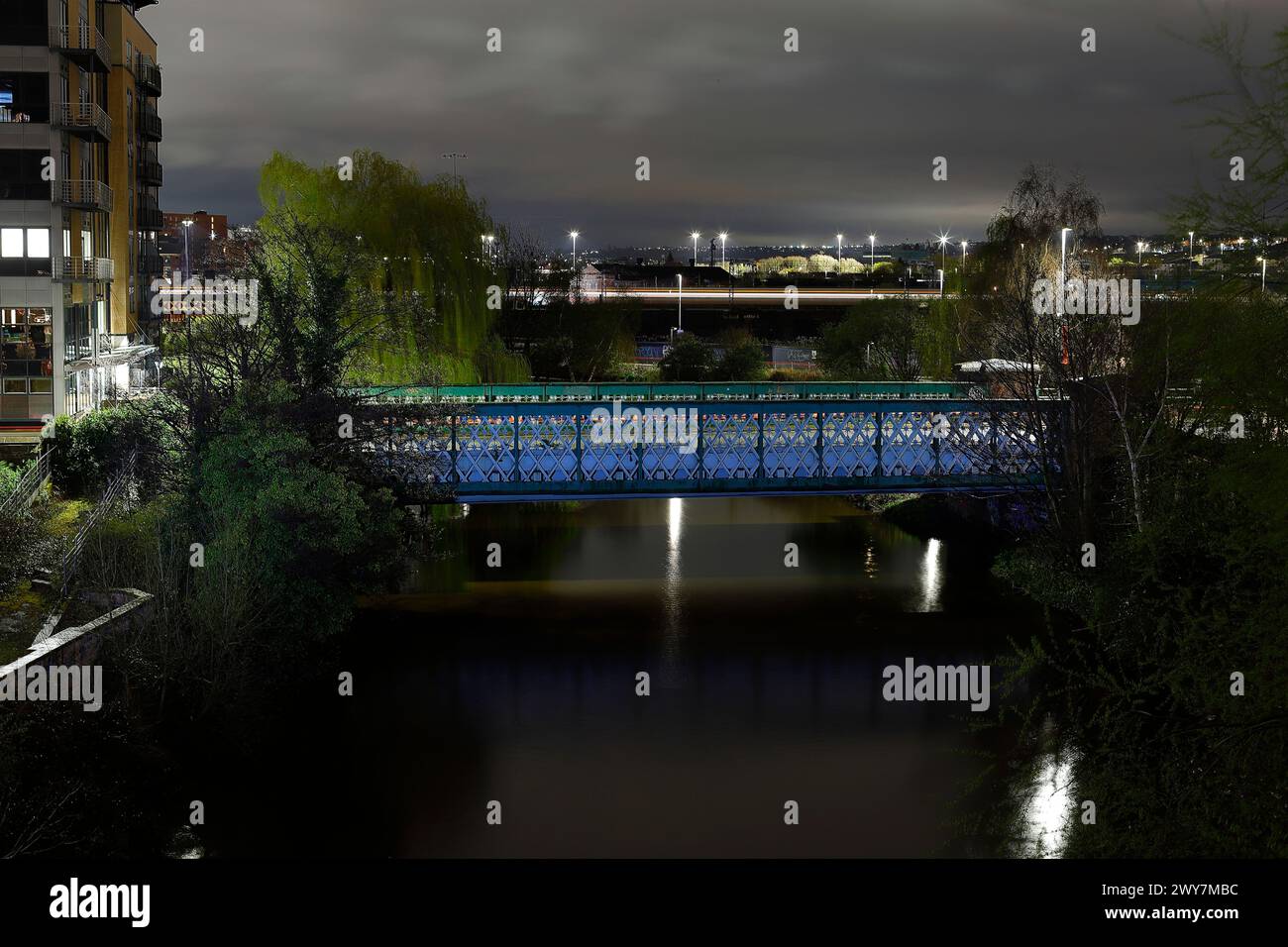 A view of Whitehall Road bridge from the newly opened viaduct at The ...