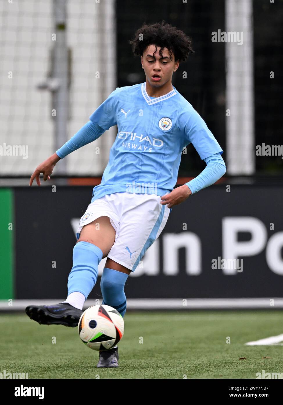 AMSTERDAM - Dante Headley of Manchester City U17 during the Ajax Future ...