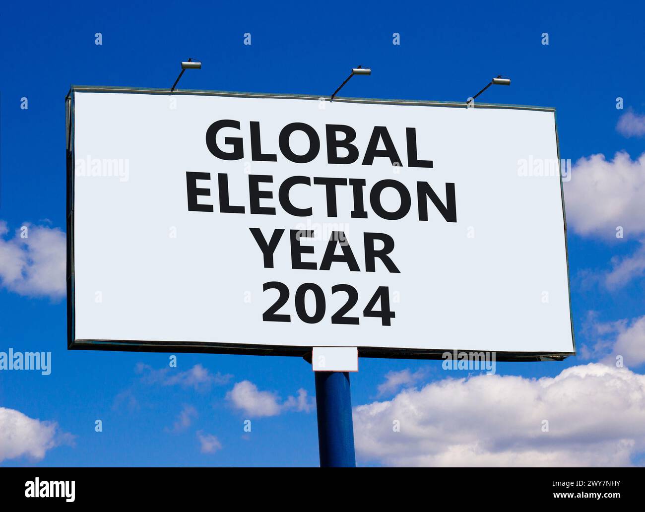 Global election year 2024 symbol. Concept words Global election year ...