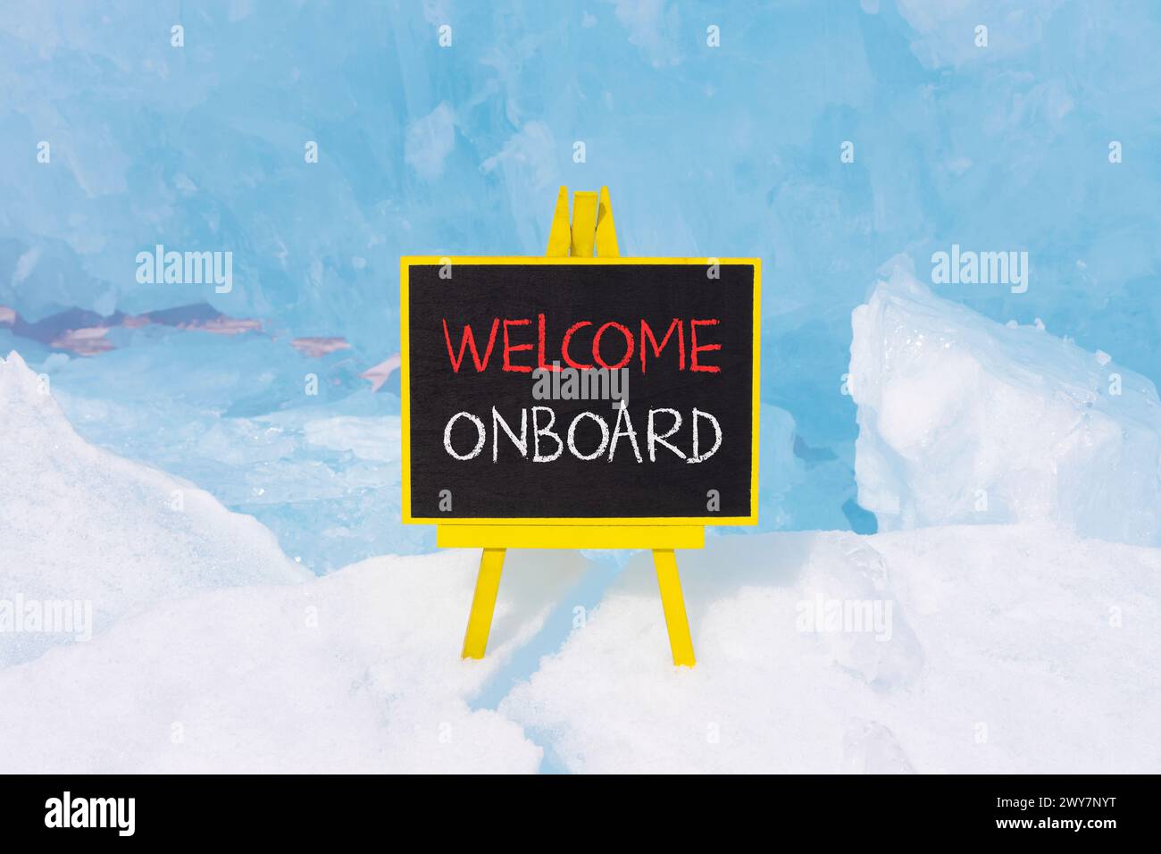 Welcome onboard symbol. Concept words Welcome onboard on beautiful ...