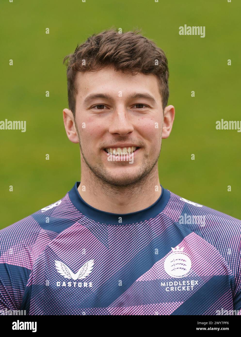 Middlesex's Josh De Caires during a media day at Lord's, London ...