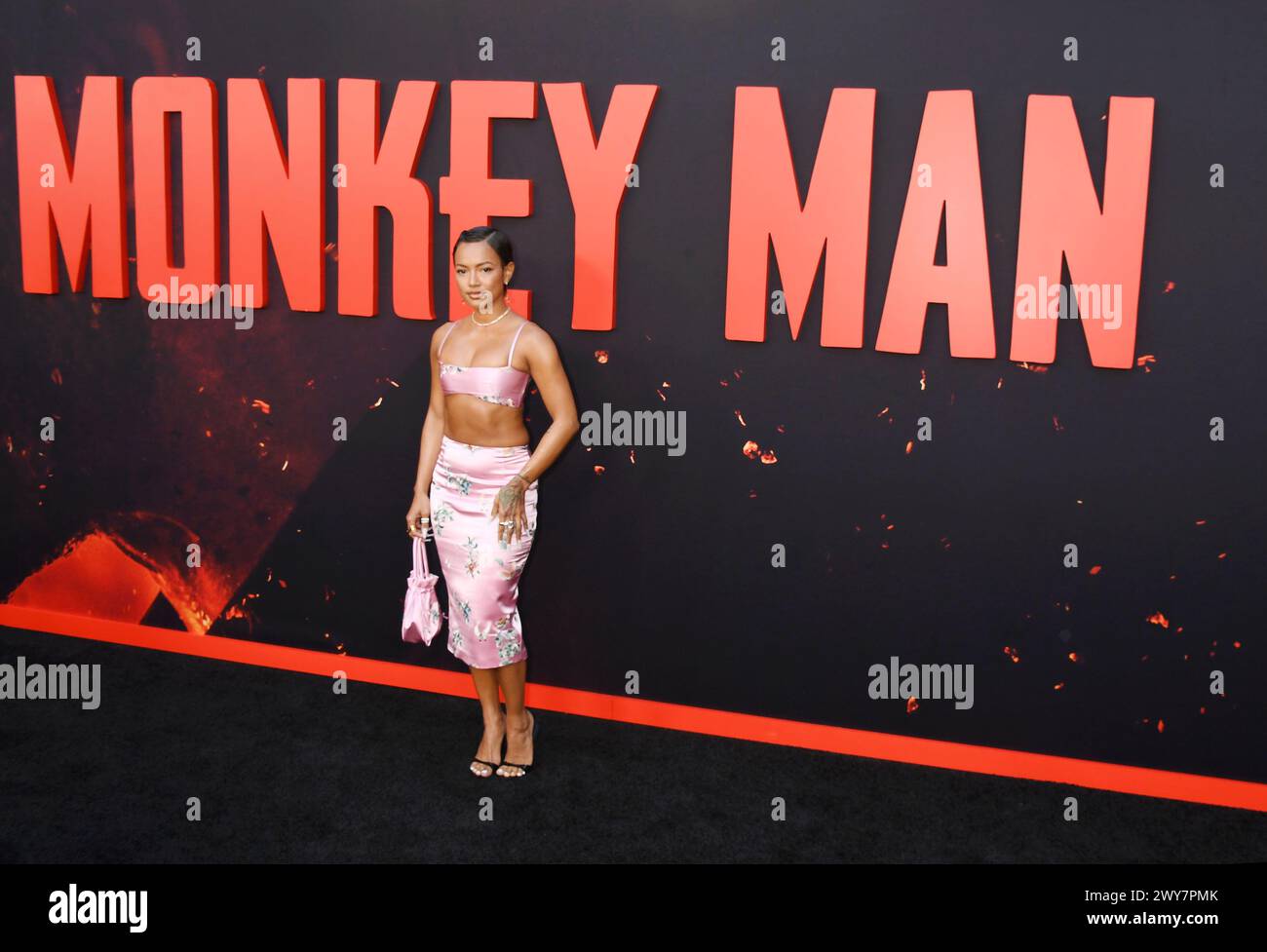 HOLLYWOOD, CALIFORNIA - APRIL 03: Karrueche Tran attends the Los ...