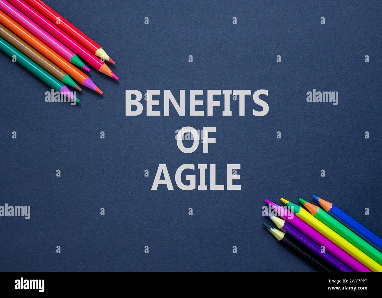 Benefits of agile symbol. Concept words Benefits of agile on beautiful ...
