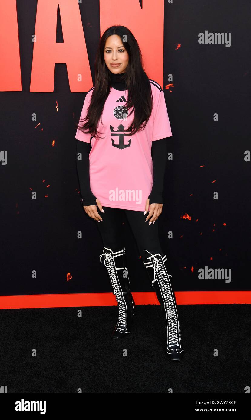 HOLLYWOOD, CALIFORNIA - APRIL 03: Naz Perez attends the Los Angeles ...